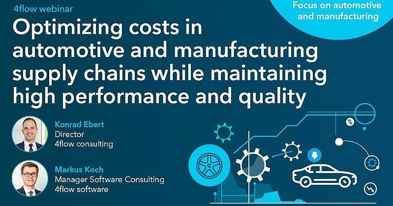 Optimizing costs in automotive and manufacturing supply chains while ...